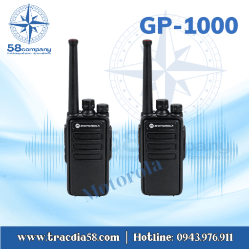Máy Bộ Đàm Motorola GP-1000 - Mua ngay để nhận ưu đãi tại trắc địa 58